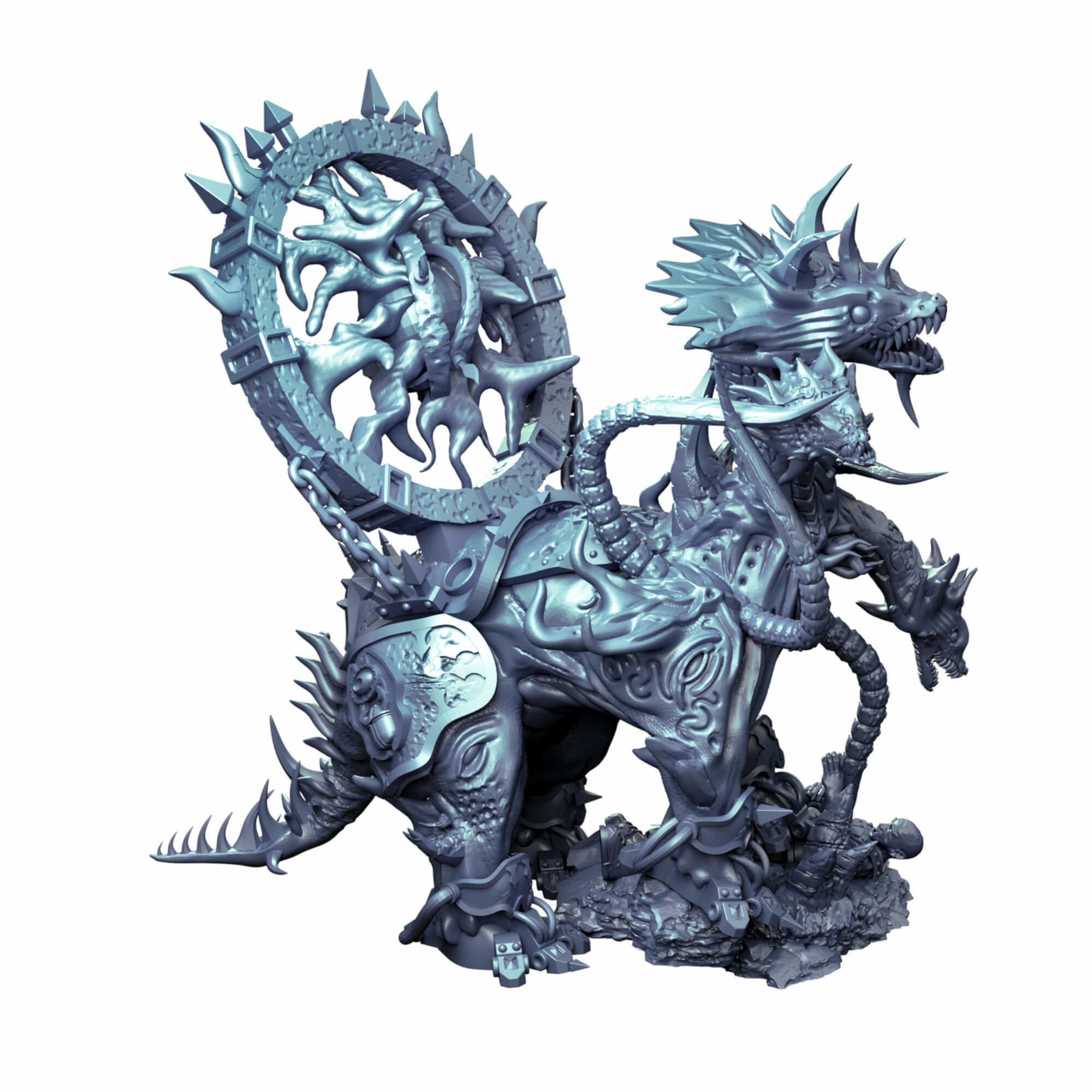 Vortex Beast Collection Hydra And Dinosaur Variations 3D model 3D ...