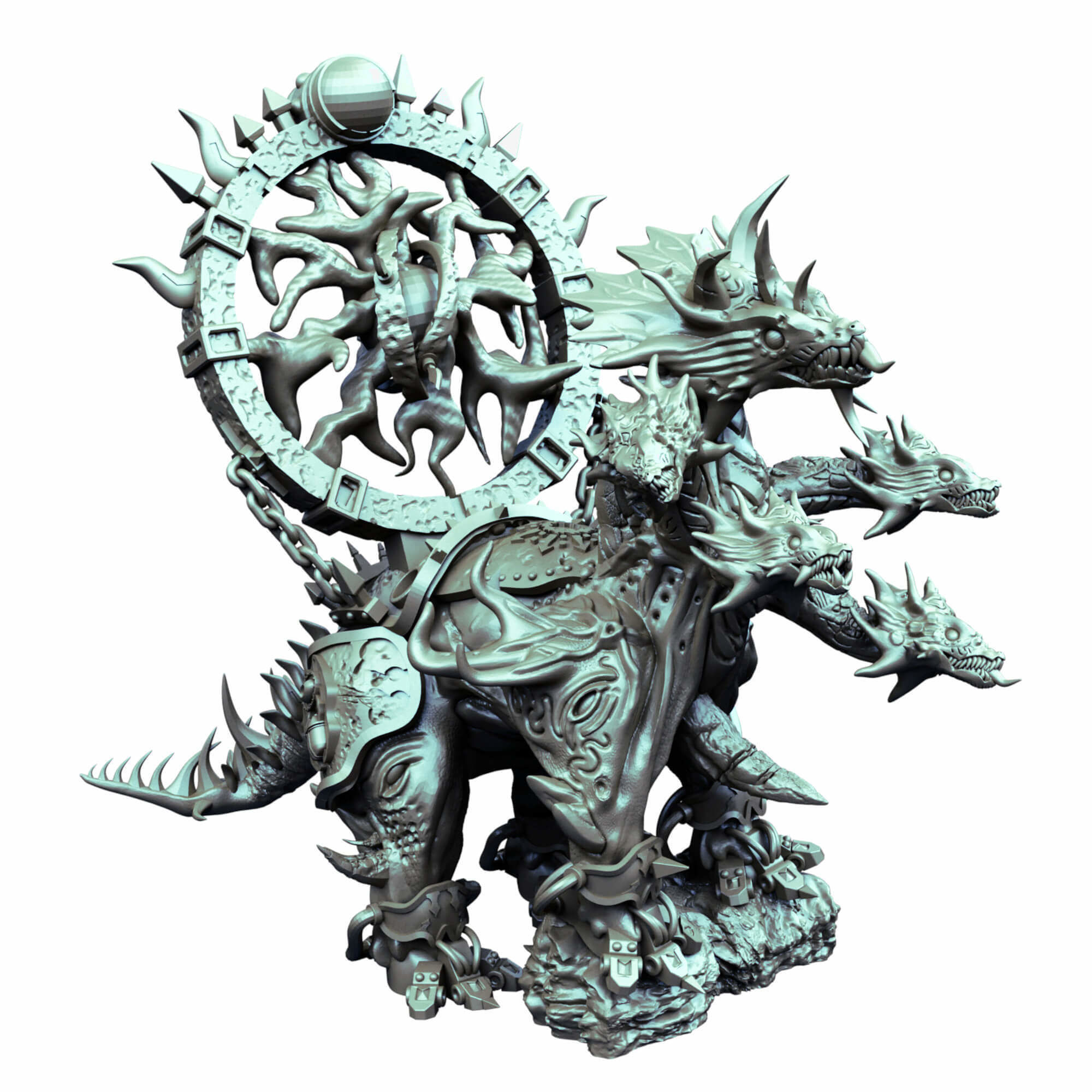 Vortex Beast Collection Hydra And Dinosaur Variations 3D model 3D ...