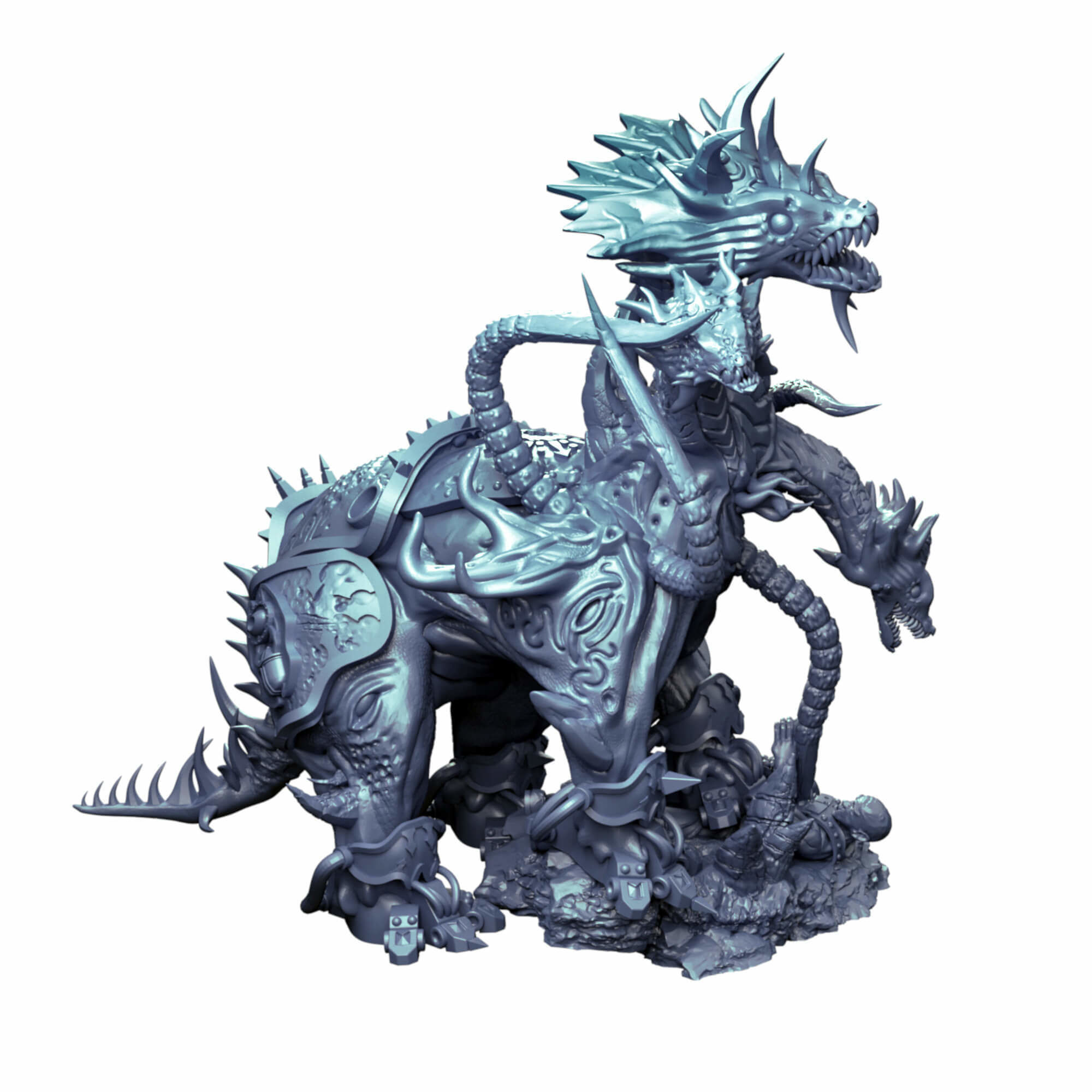 Vortex Beast Collection Hydra And Dinosaur Variations 3D model 3D ...