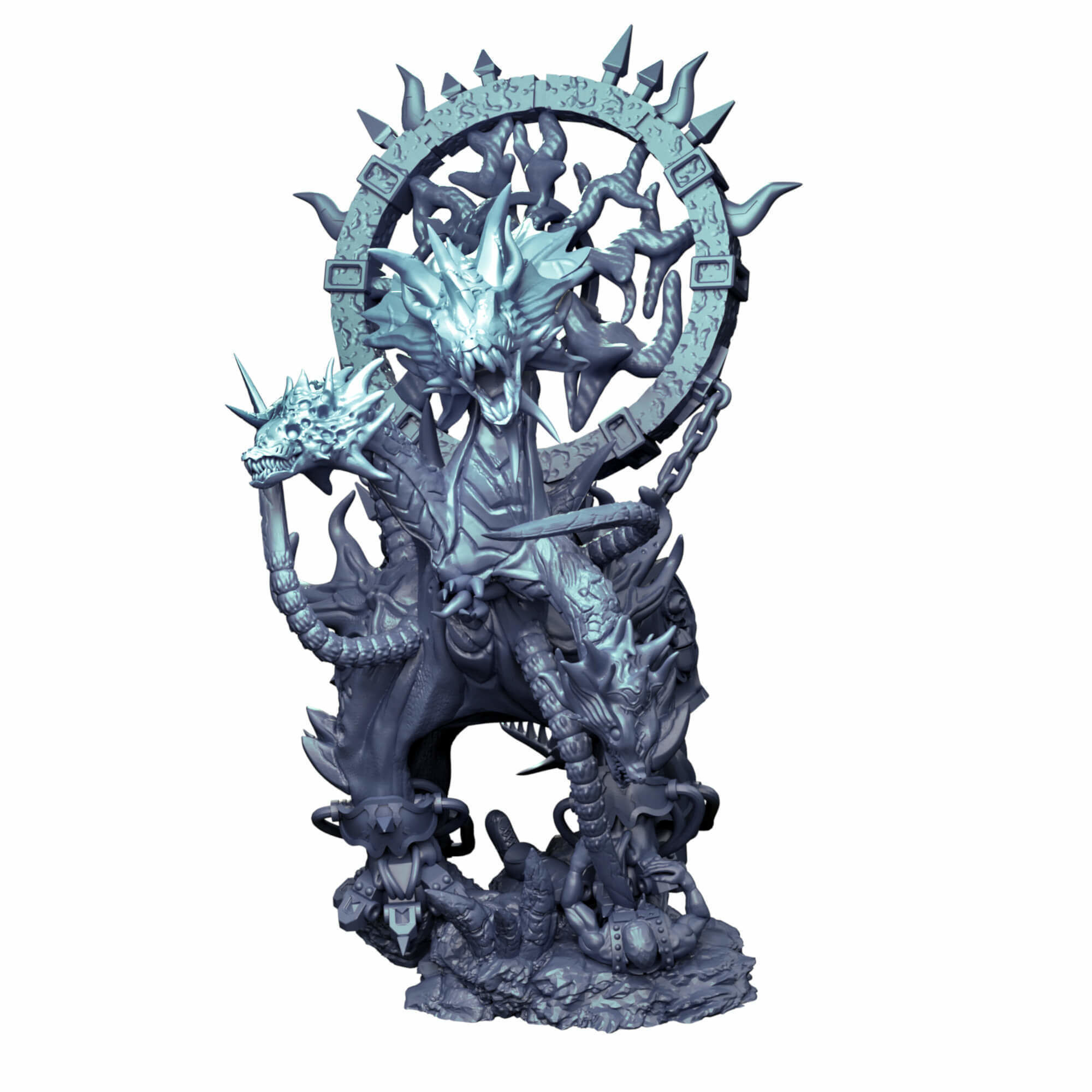 Vortex Beast Collection Hydra And Dinosaur Variations 3D model 3D ...