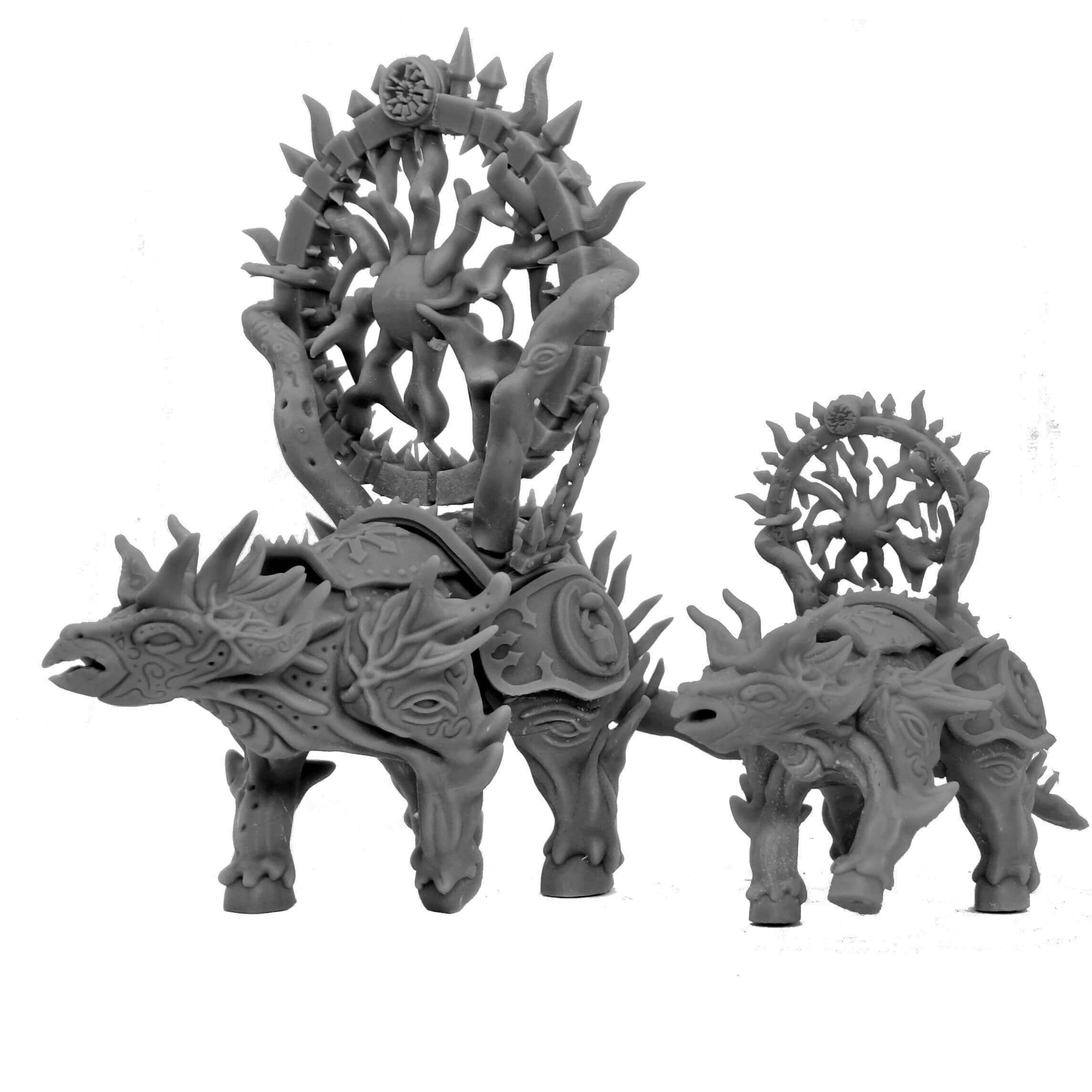 Vortex Beast Collection Hydra And Dinosaur Variations 3D model 3D ...