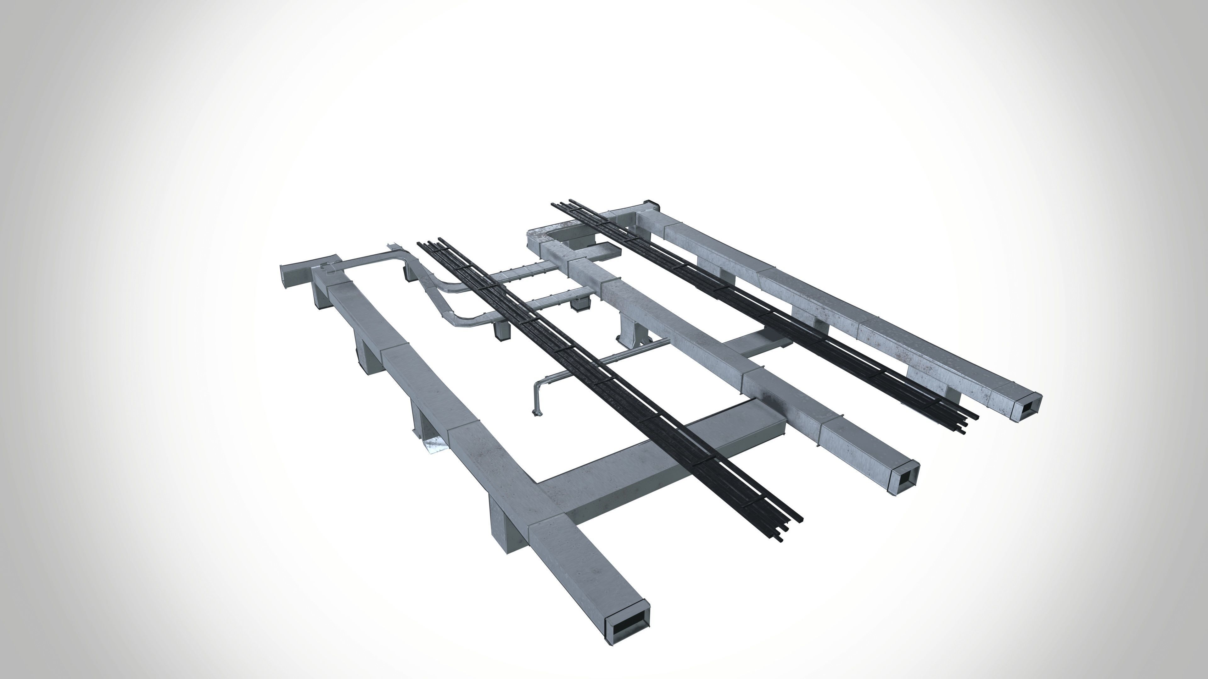 3D model AC Duct VR / AR / low-poly | CGTrader