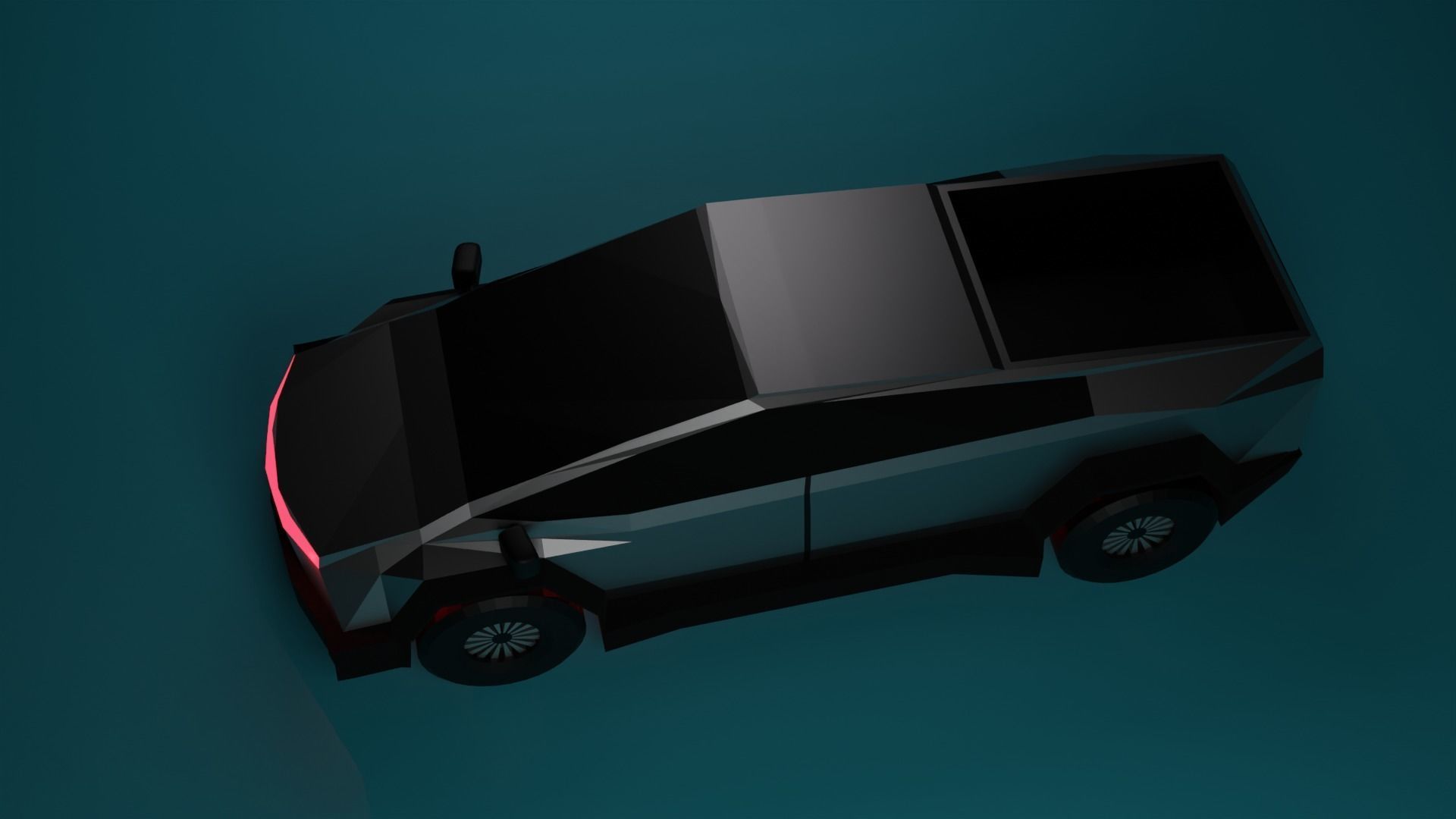 Low poly car free 3D model | CGTrader