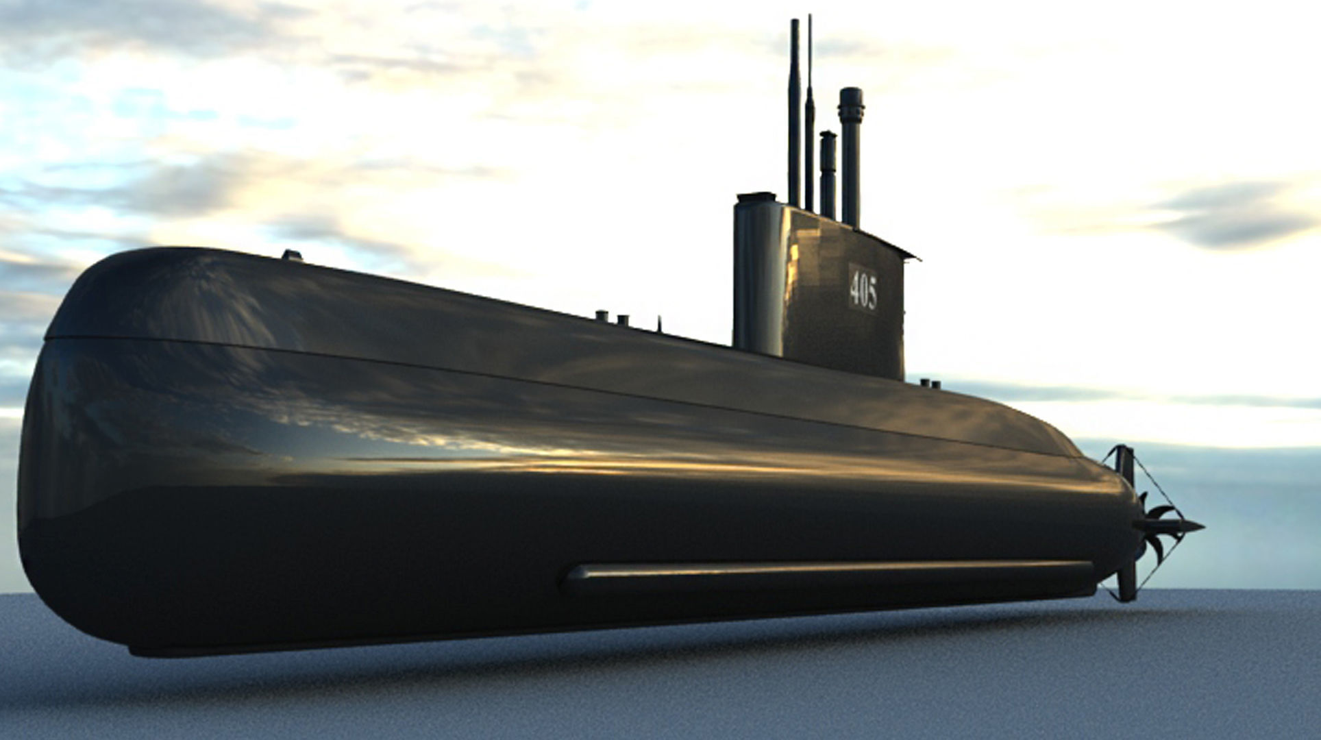 KRI ALUGORO 3D model | CGTrader