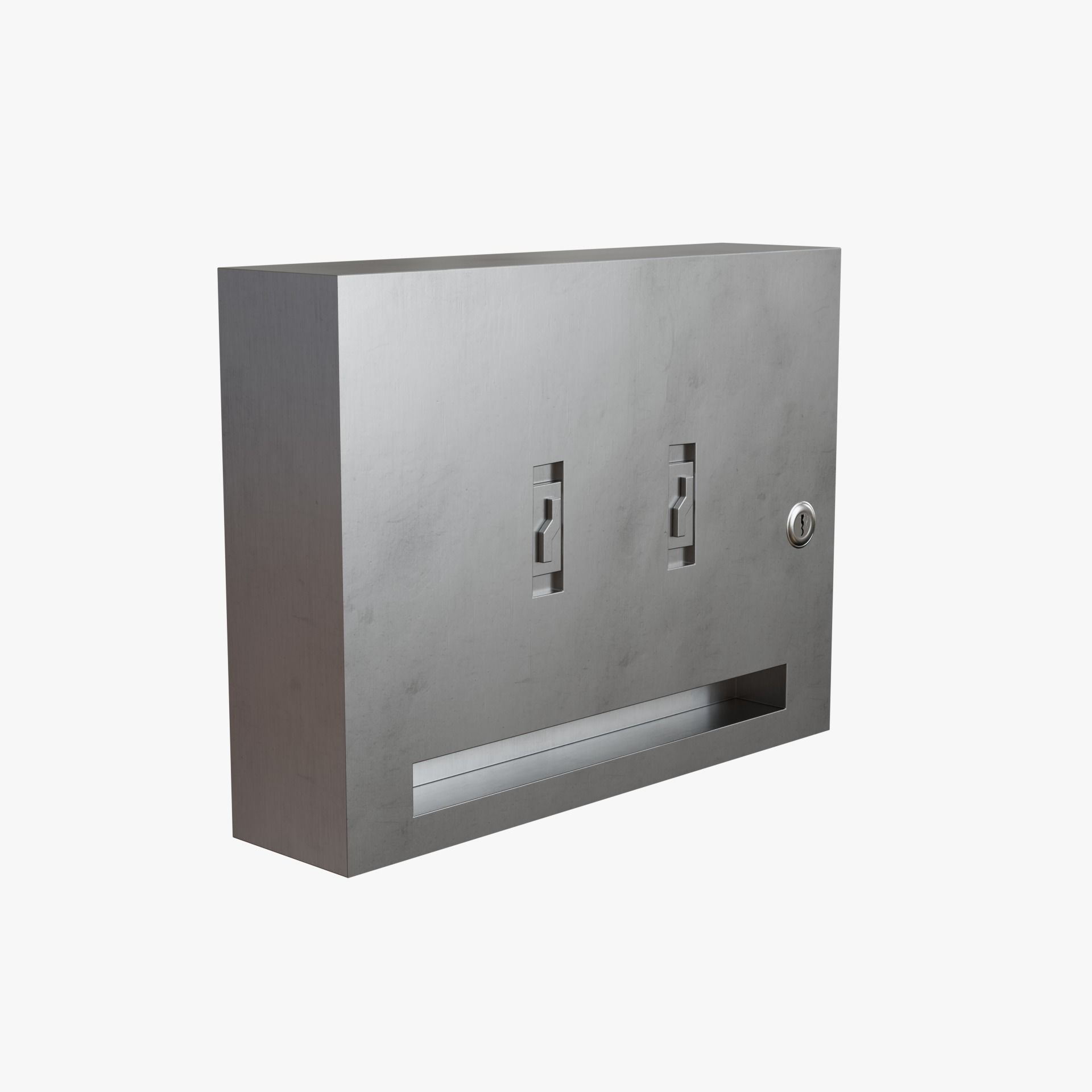 Trash Chute - Wall Mounted model 3D model | CGTrader