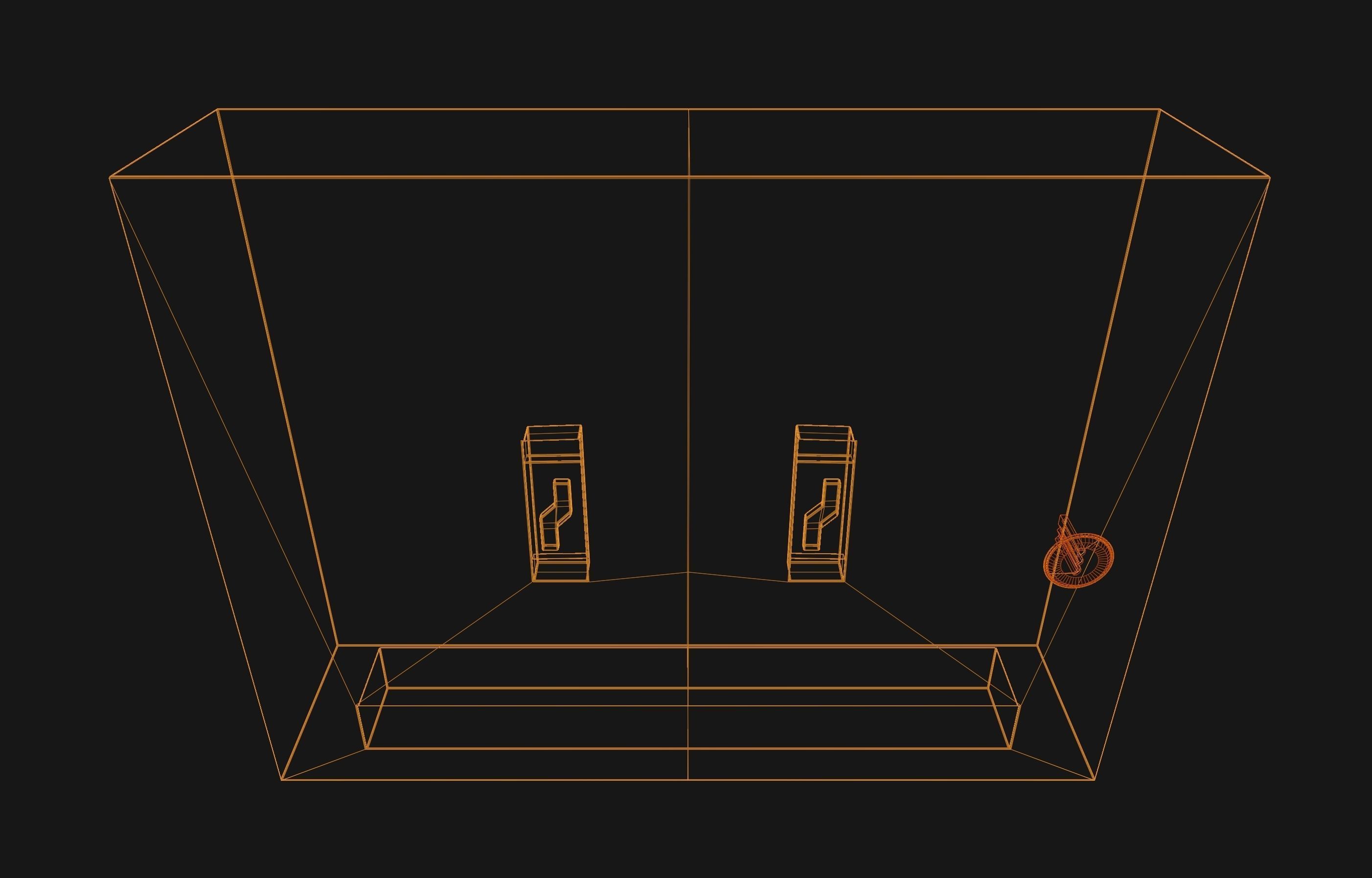 Trash Chute - Wall Mounted model 3D model | CGTrader