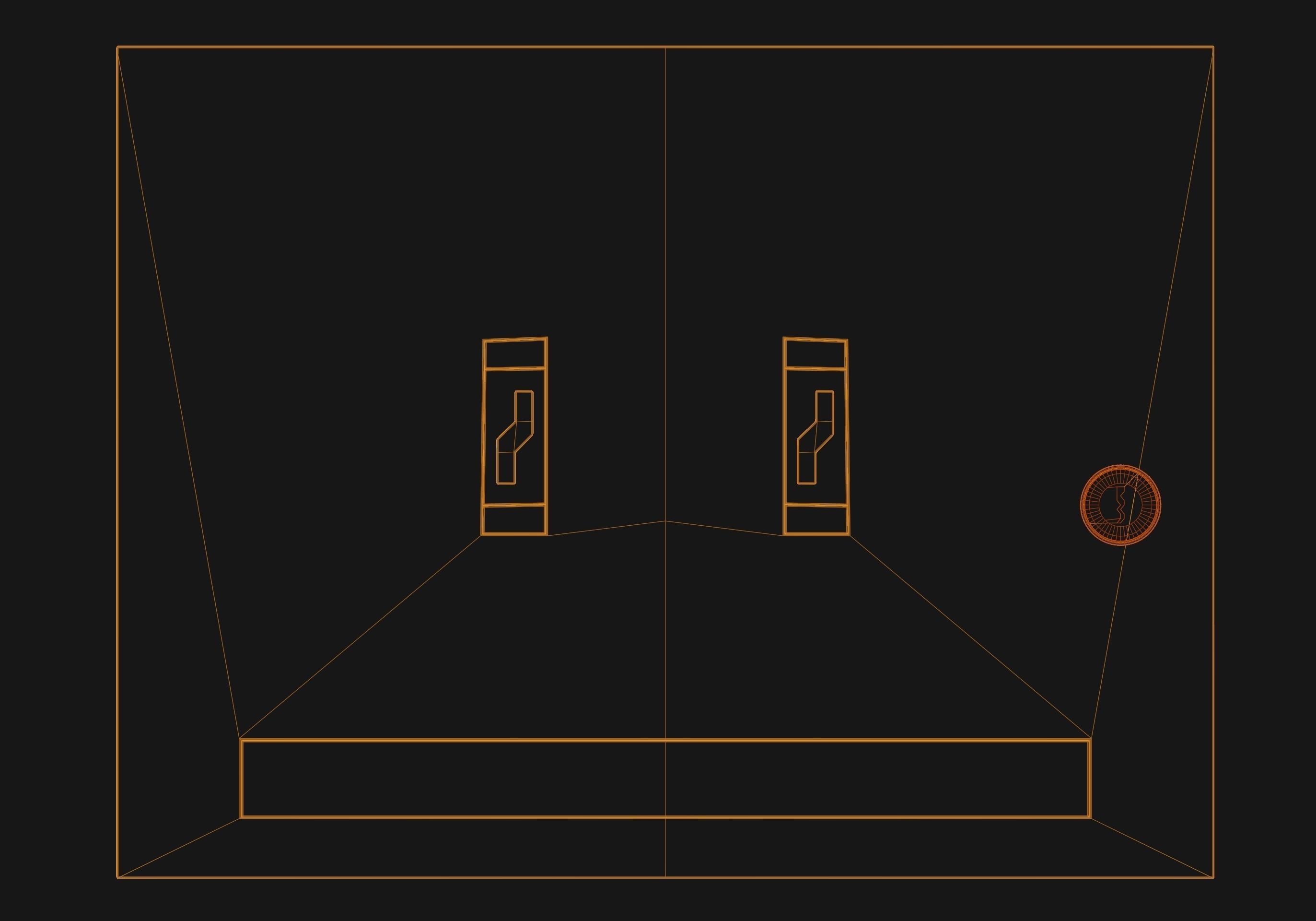 Trash Chute - Wall Mounted model 3D model | CGTrader