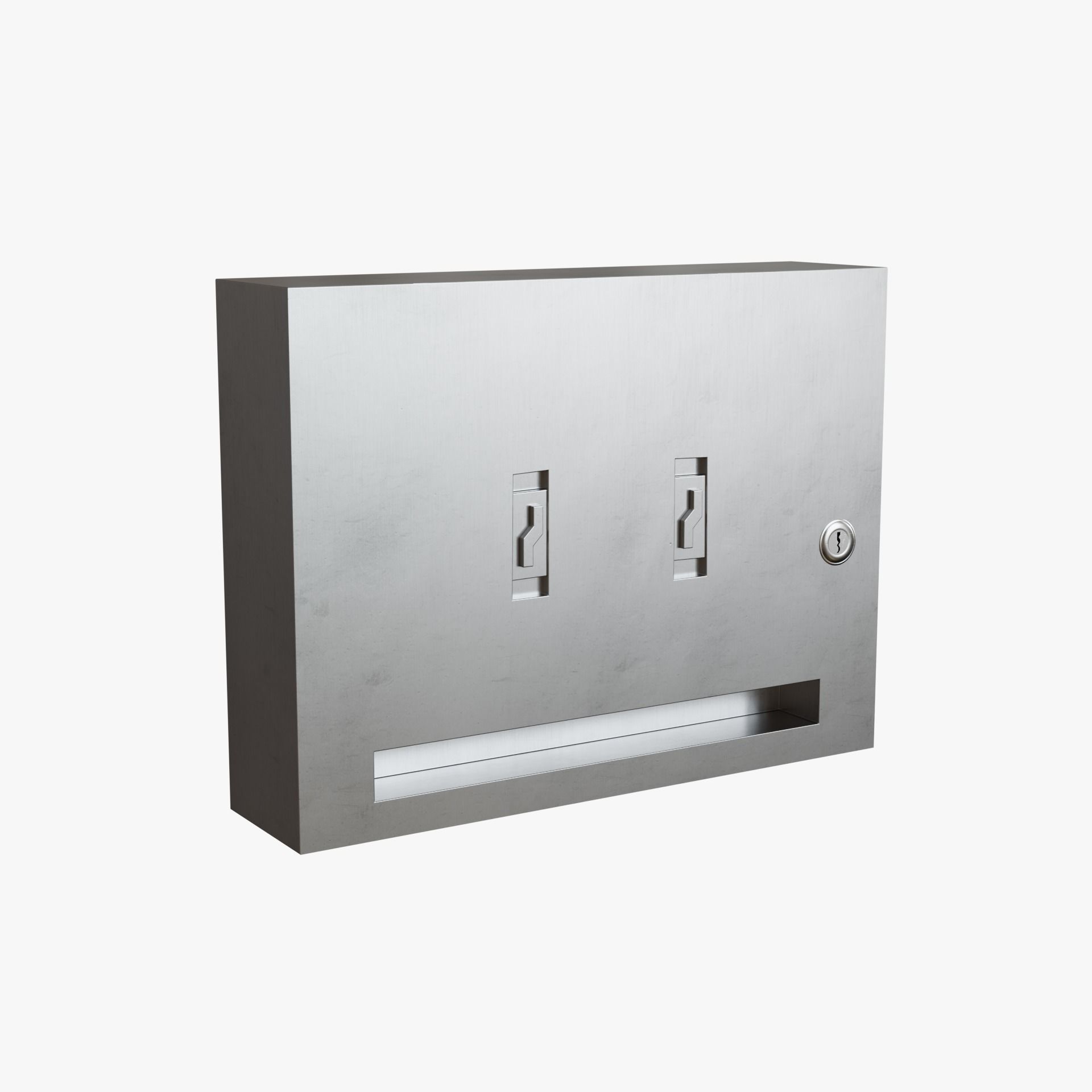 Trash Chute - Wall Mounted model 3D model | CGTrader