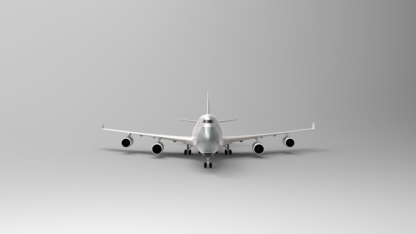 Boeing 747-400F 3D model | CGTrader