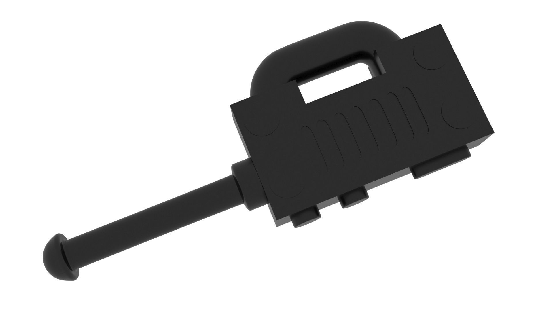 Lego Walkie Talkie 3D model | CGTrader