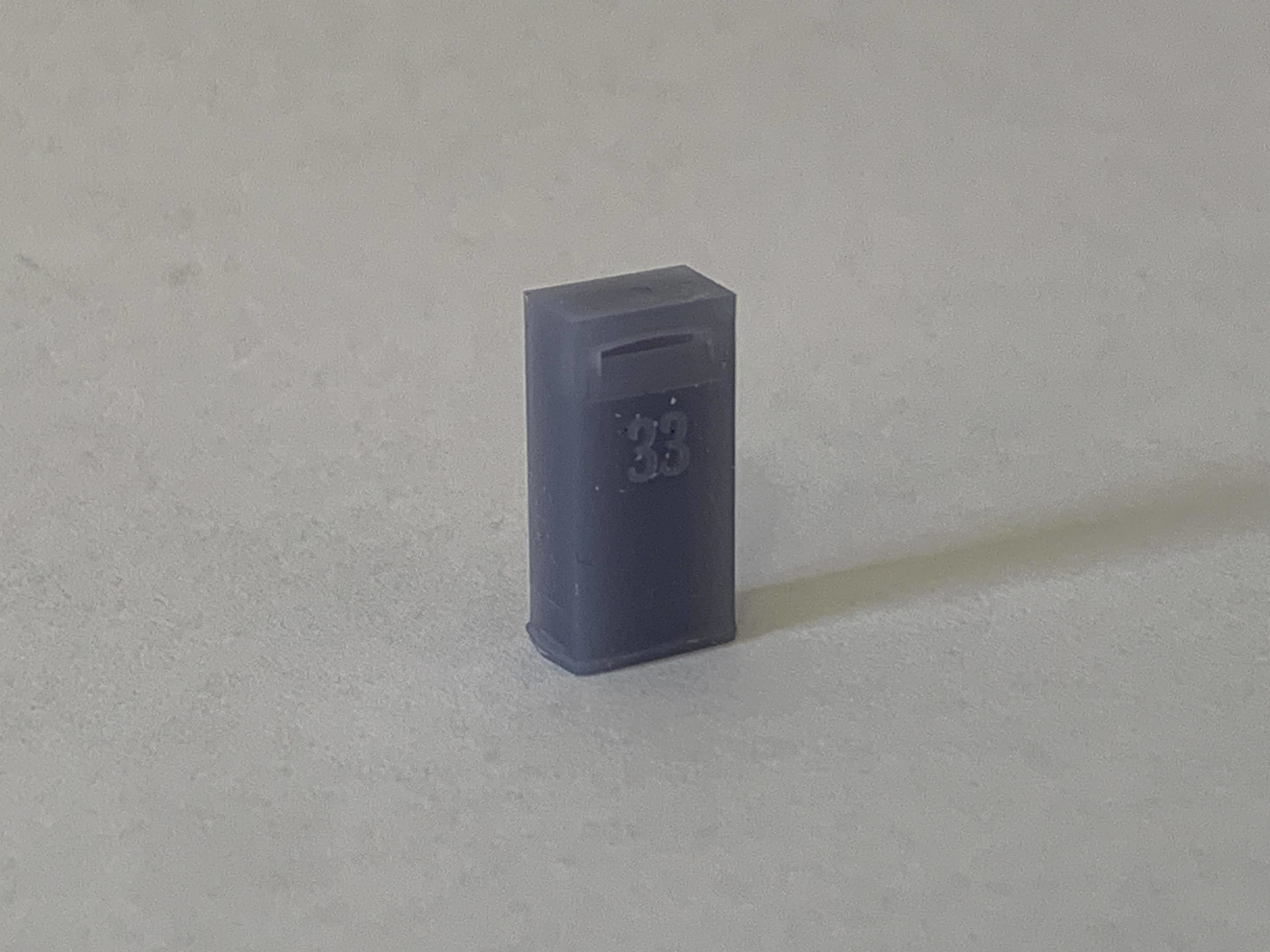 HO Scale Letter Boxes 3D model 3D printable | CGTrader