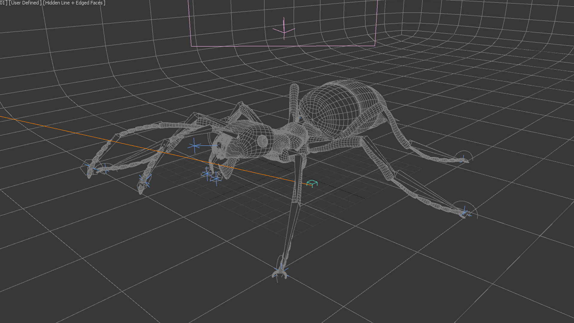 Ant Rigged 3D model animated rigged | CGTrader