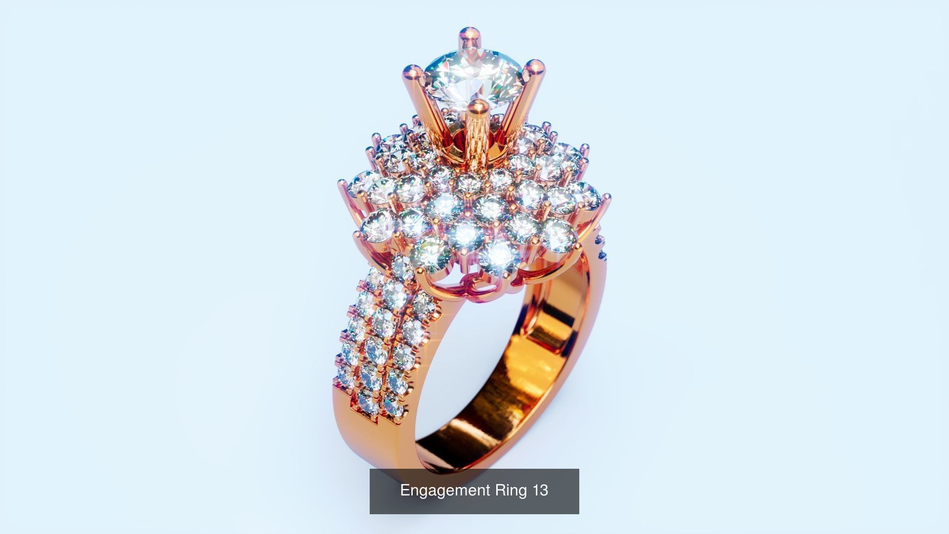 Engagement Ring Collection 1 | CGTrader