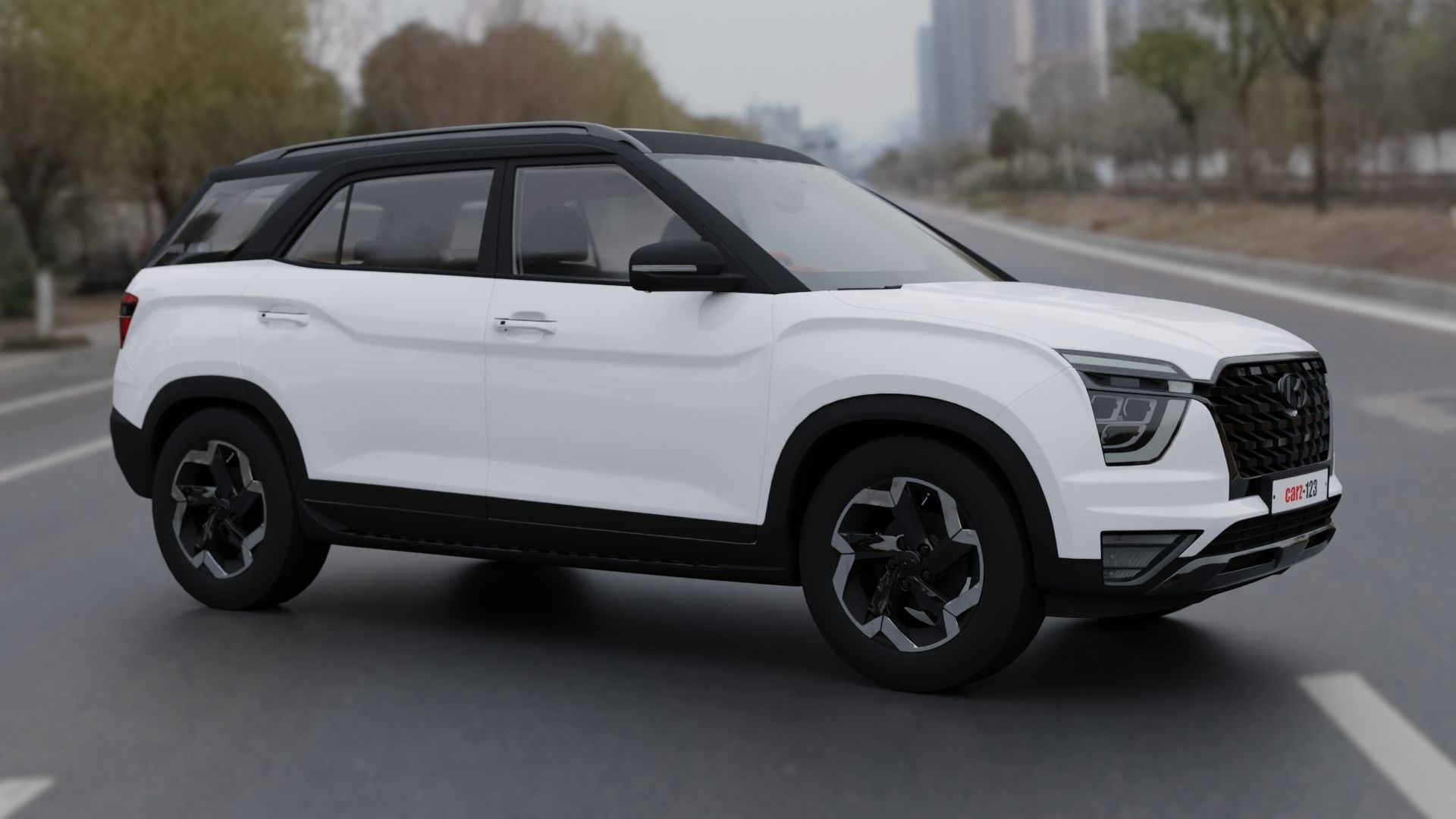 3D model hyundai alcazar VR / AR / low-poly | CGTrader