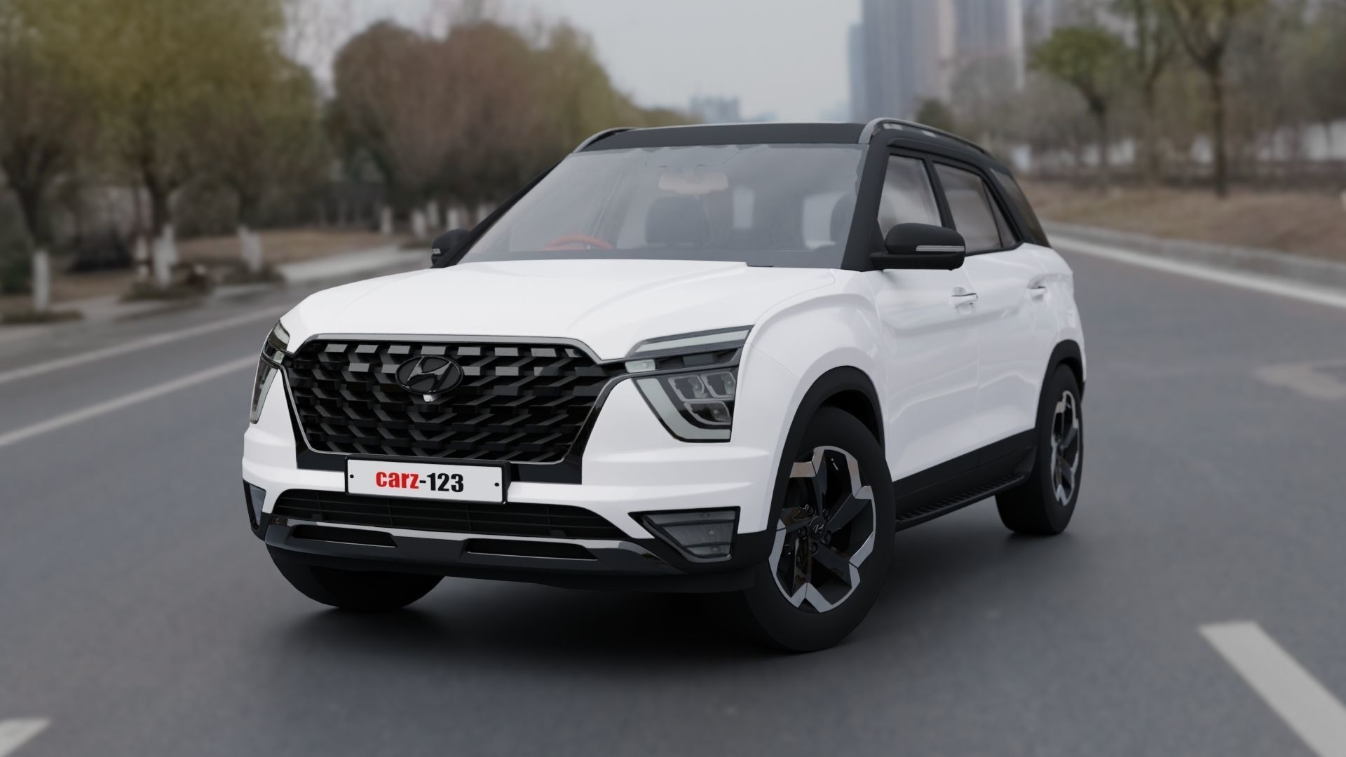 3D model hyundai alcazar VR / AR / low-poly | CGTrader