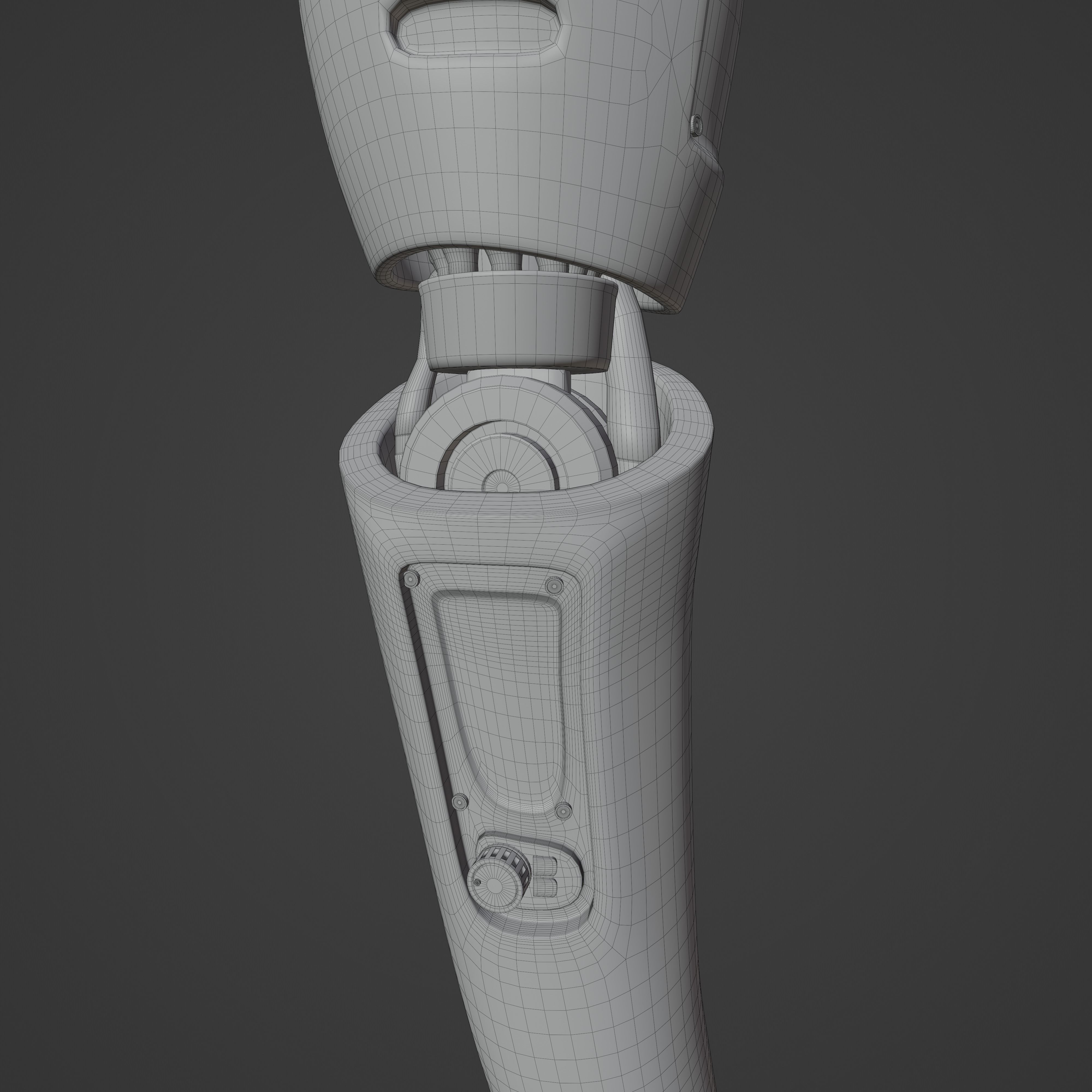 Robotic hand 3D model | CGTrader