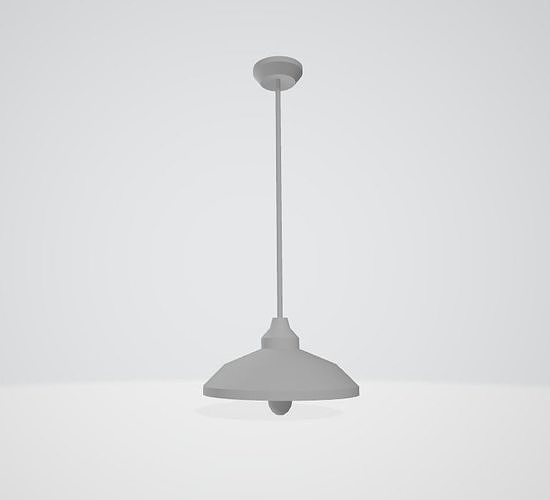 3D model ceiling lamp VR / AR / low-poly | CGTrader