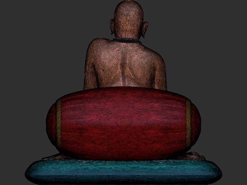 Swami Samarth Maharaj 3D model 3D printable | CGTrader