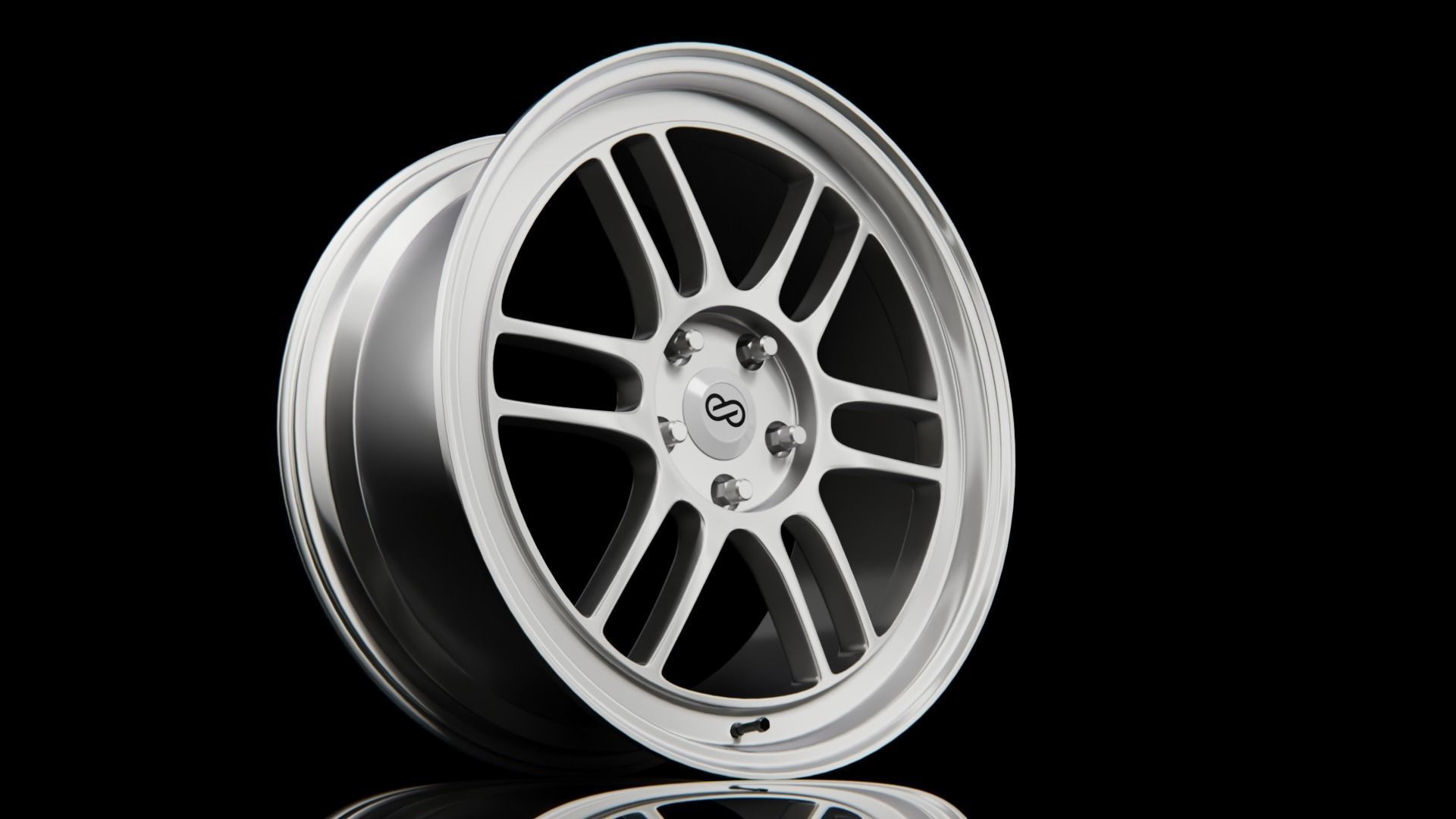 3D model RPF1 Enkei Wheels VR / AR / low-poly | CGTrader