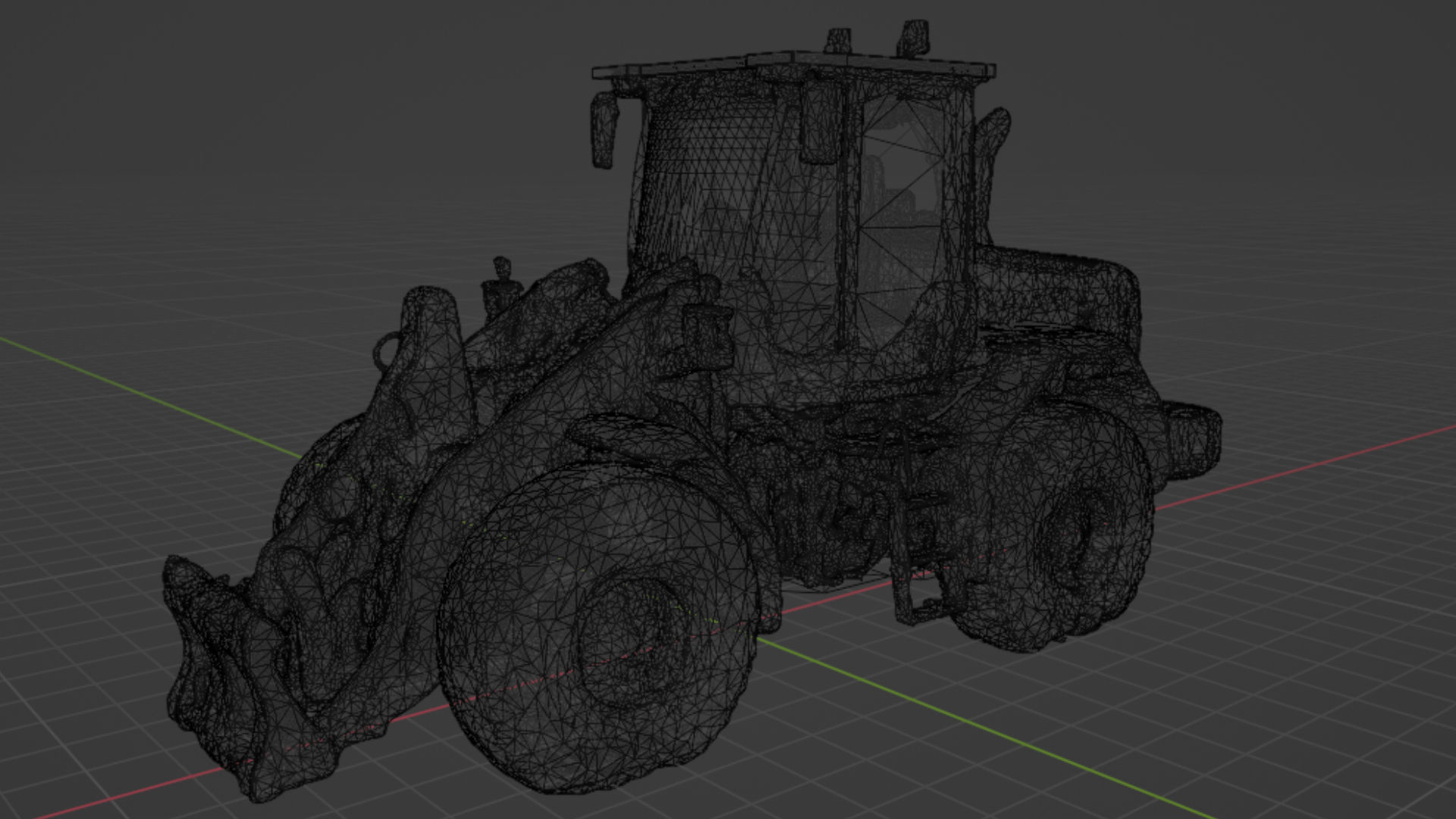 3D model Excavator Digger - Construction Site Asset VR / AR / low-poly ...