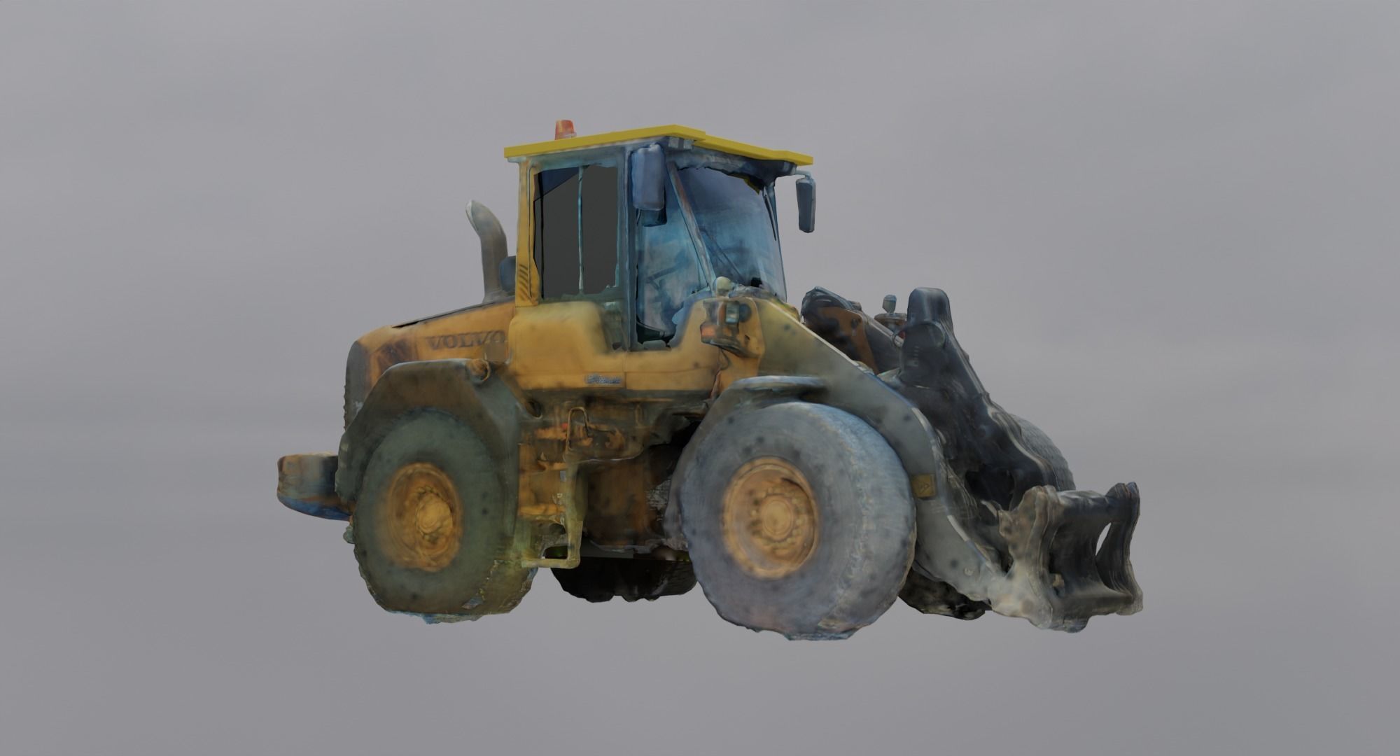 3D model Excavator Digger - Construction Site Asset VR / AR / low-poly ...