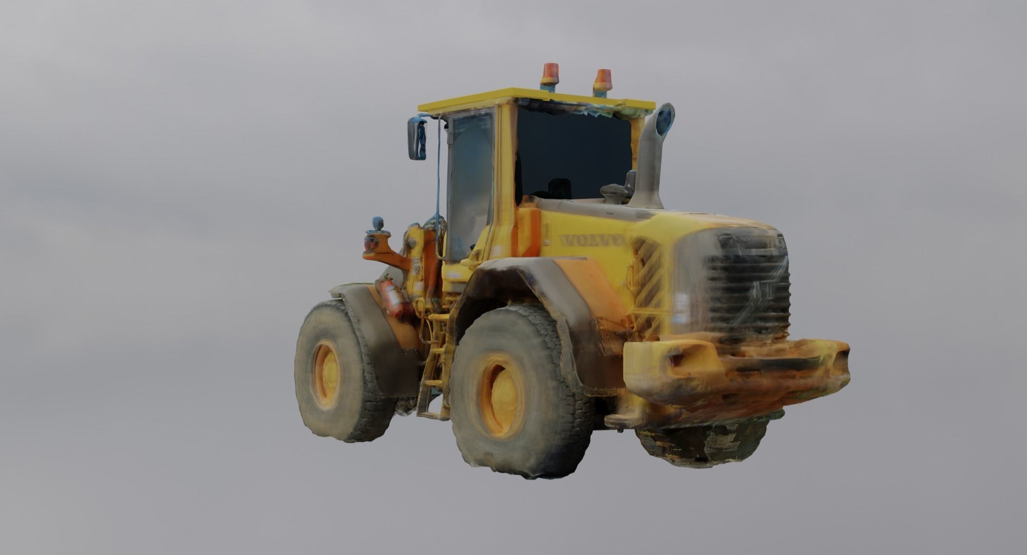 3D model Excavator Digger - Construction Site Asset VR / AR / low-poly ...