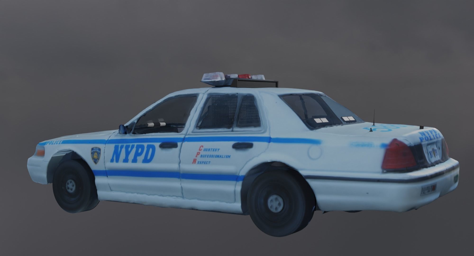 3D model NYPD New York Police Car VR / AR / low-poly | CGTrader
