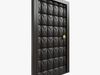 One-way Leather Tufted Padded Door 3D model | CGTrader
