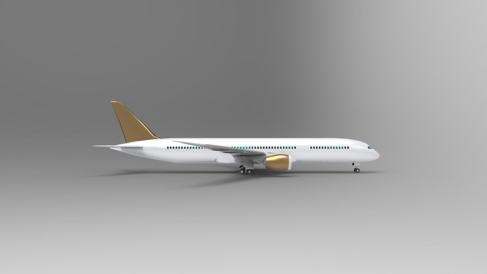 Boeing 787-9 Dreamliner 3D model | CGTrader