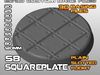S8 - SQUAREPLATE 20-120mm Round Bases 3D model 3D printable | CGTrader