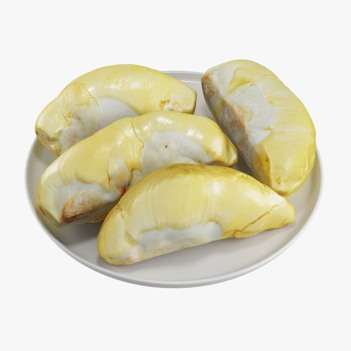 3D model Durian meat Scanned VR / AR / low-poly | CGTrader