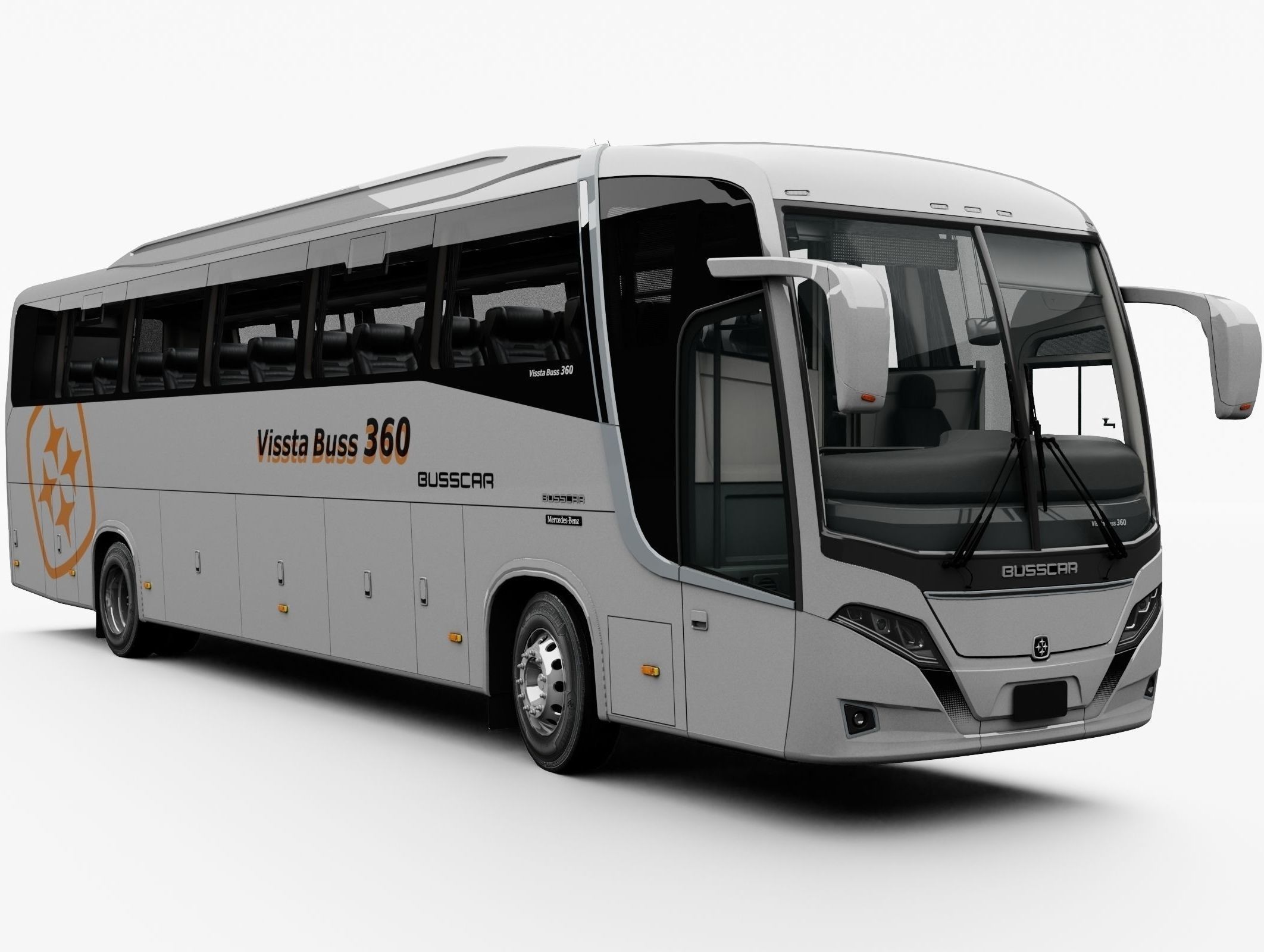 Busscar Vissta Buss 360 2022 3D model | CGTrader