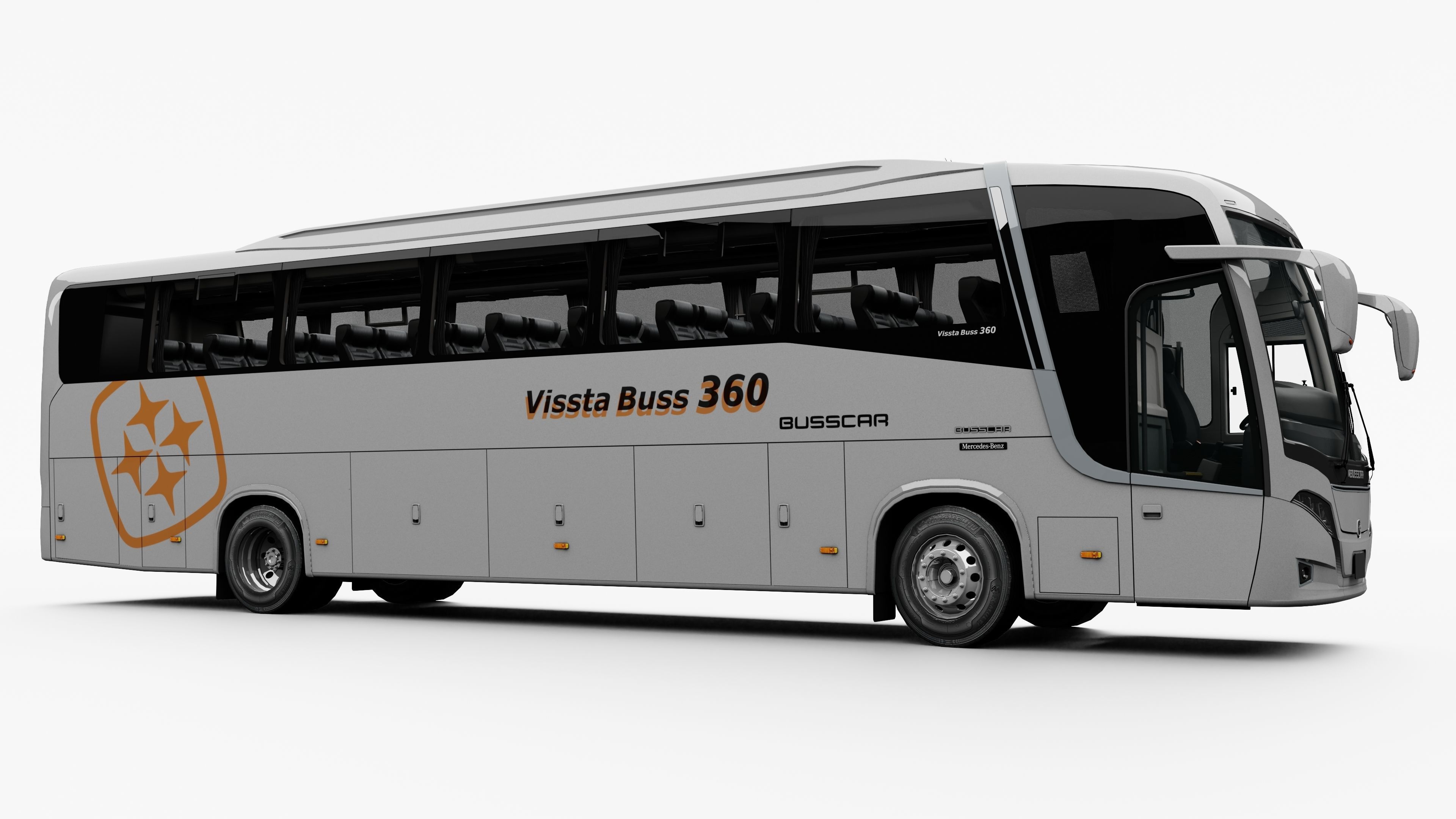 Busscar Vissta Buss 360 2022 3D model | CGTrader