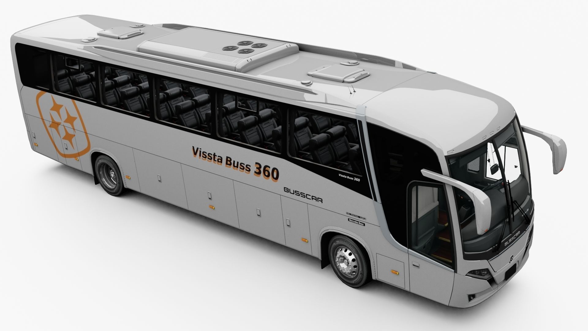 Busscar Vissta Buss 360 2022 3D model | CGTrader