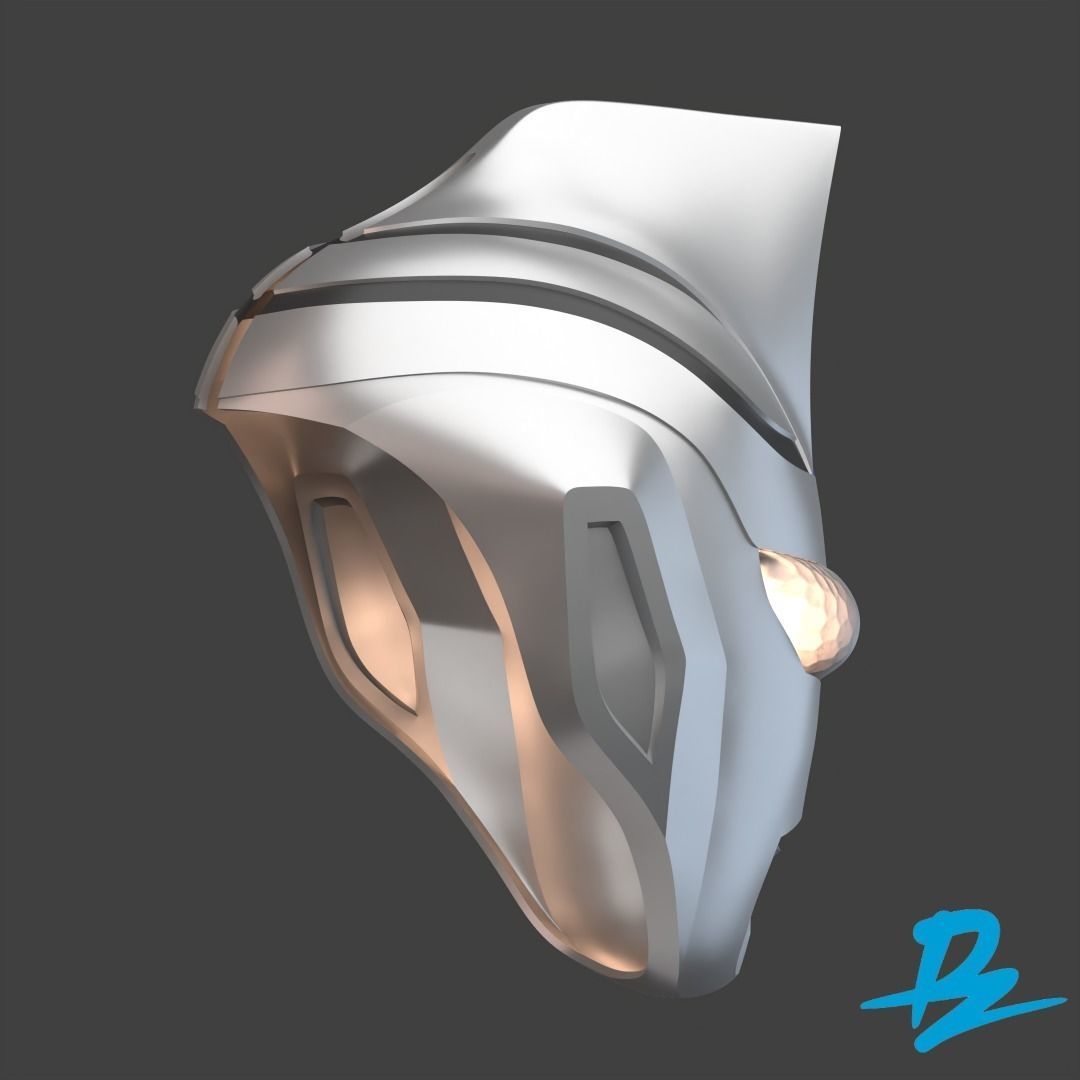 Mask Ultraman Agul 3D model 3D printable | CGTrader