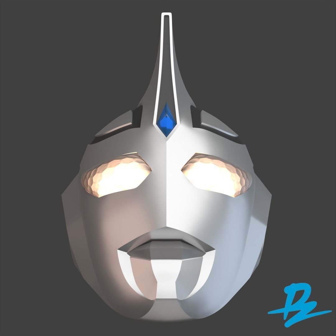 Mask Ultraman Agul 3D model 3D printable | CGTrader