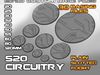 S20 - CIRCUITRY 20-120mm Round Bases 3D model 3D printable | CGTrader