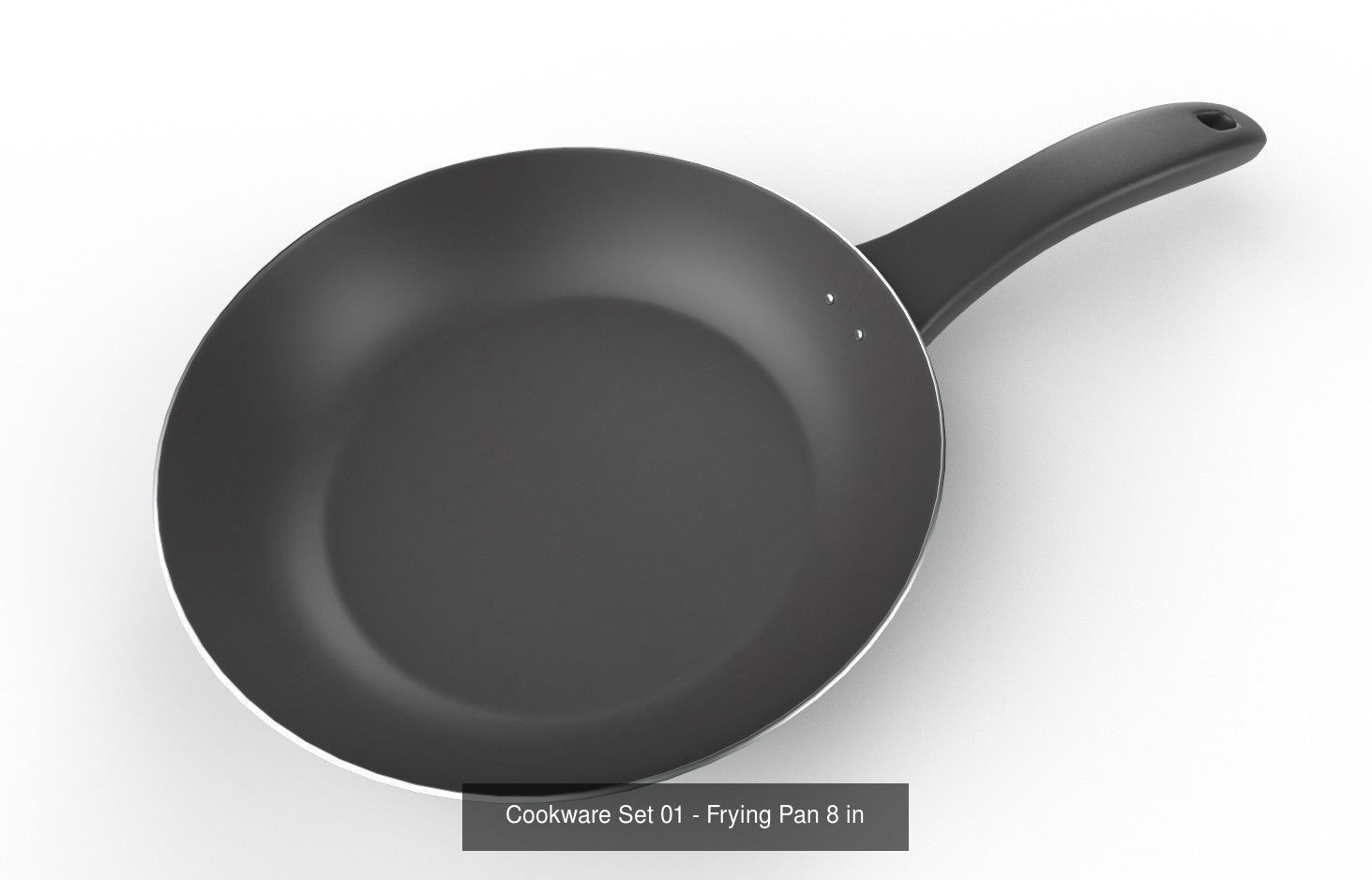 3D Model Collection Cookware Set 01 - 12 Models VR / AR / low-poly ...