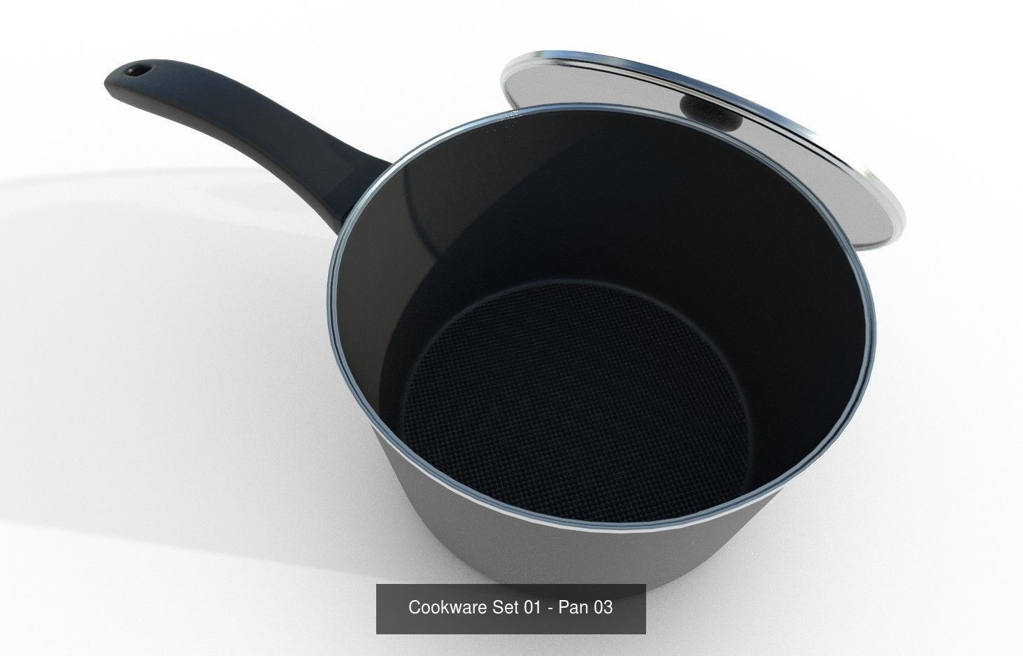 3D Model Collection Cookware Set 01 - 12 Models VR / AR / low-poly ...