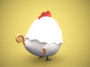 Low Poly Chicken 3D model | CGTrader