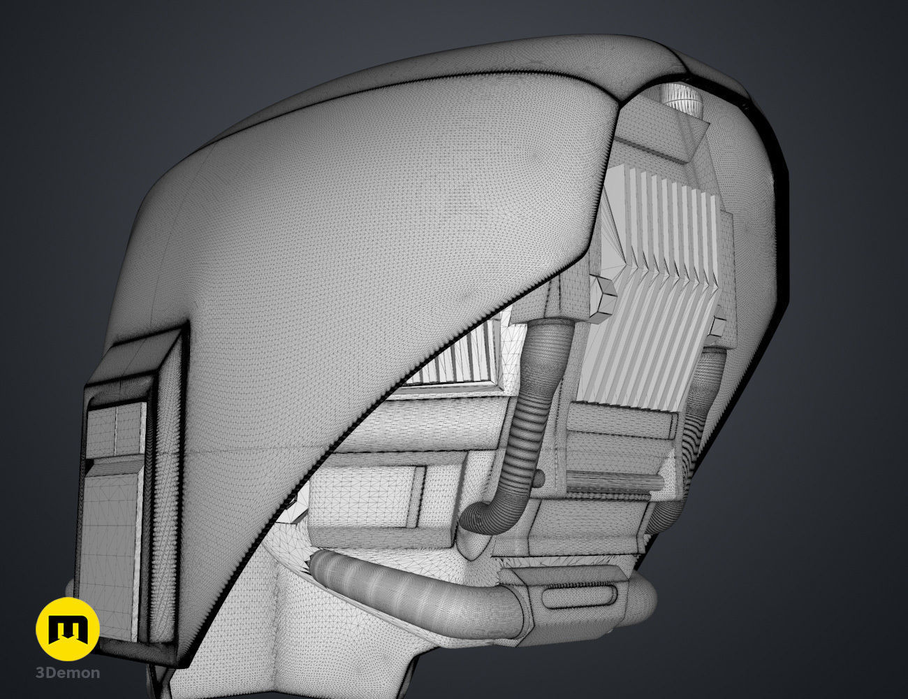 HK-87 Droid Helmet - Star Wars 3D model 3D printable | CGTrader