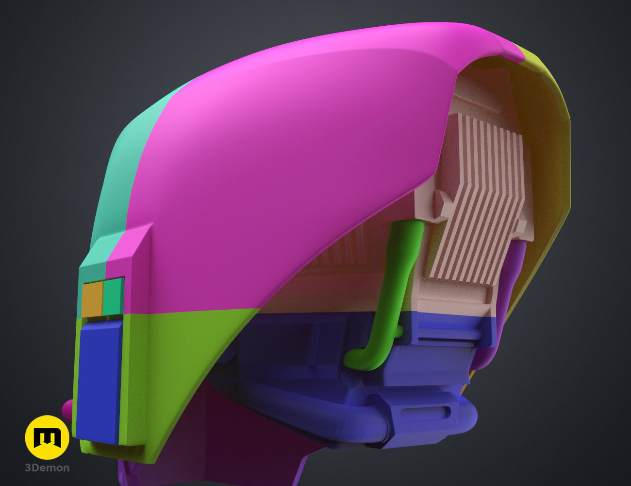 HK-87 Droid Helmet - Star Wars 3D model 3D printable | CGTrader