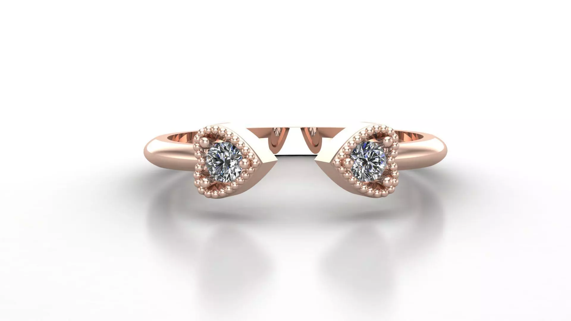 SR29 Solitaire Women Ring Version 1 3D model 3D printable | CGTrader
