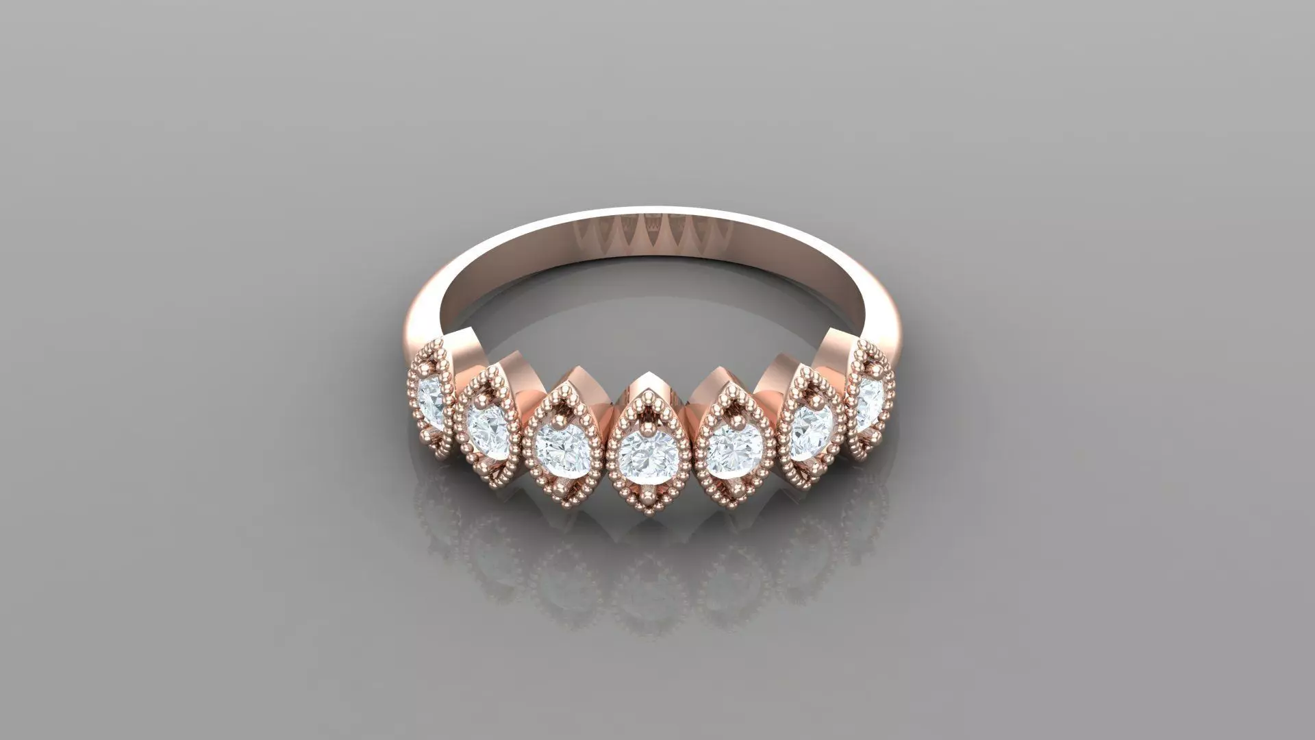 SR17 Solitaire Women Ring Version 1 3D model 3D printable | CGTrader