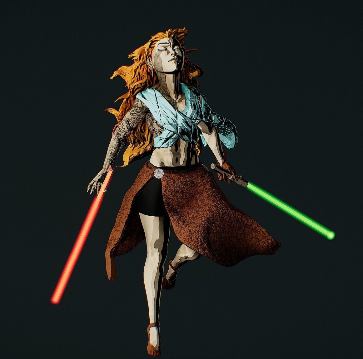 Star wars KARA 3D model 3D printable | CGTrader