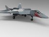 3D model Sukhoi Su-57 Felon with Cockpit VR / AR / low-poly | CGTrader