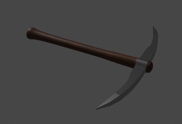 Pickaxe free VR / AR / low-poly 3D model | CGTrader