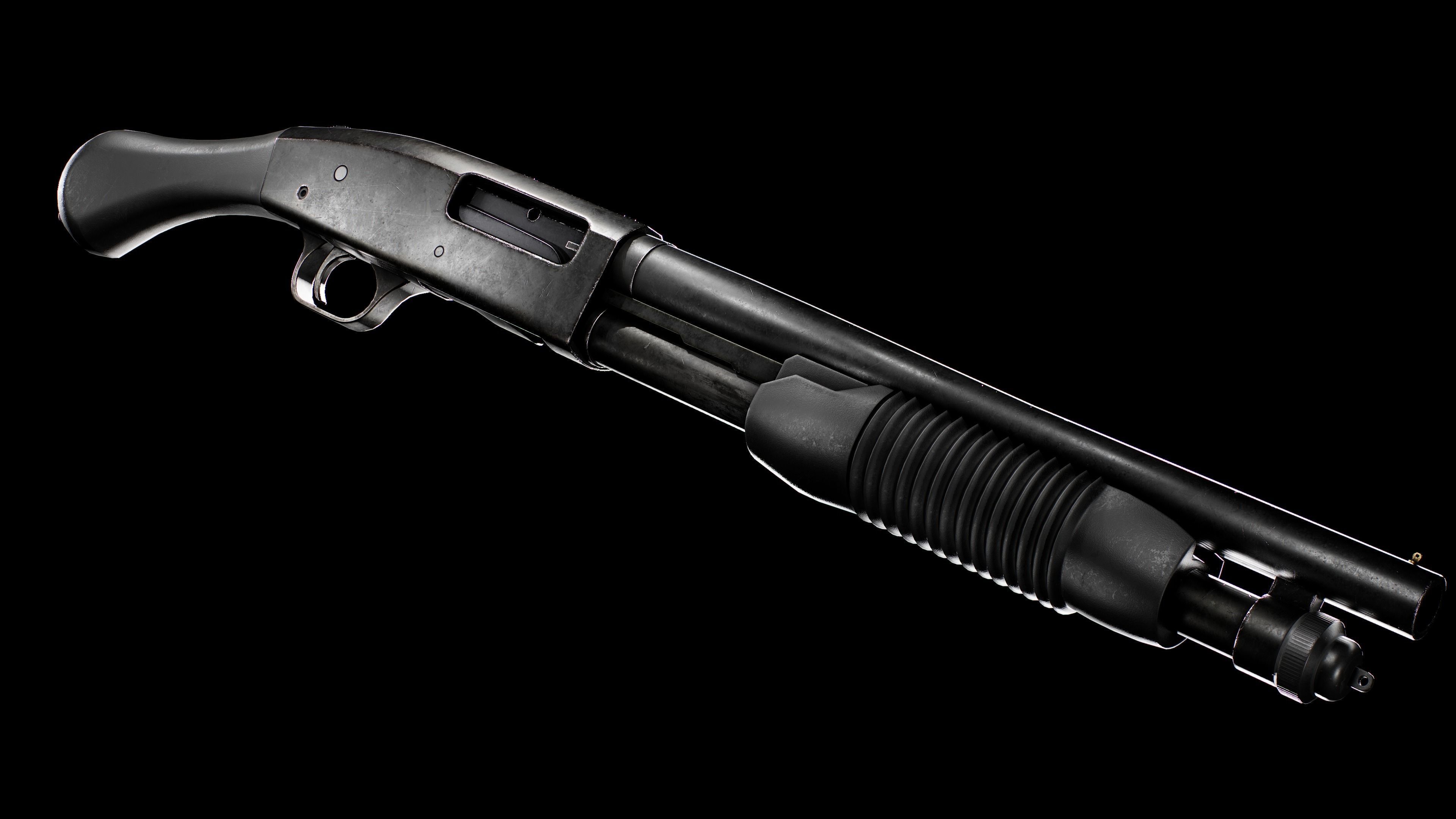 3D model Mossberg 590 Shockwave Shotgun Pack VR / AR / low-poly | CGTrader