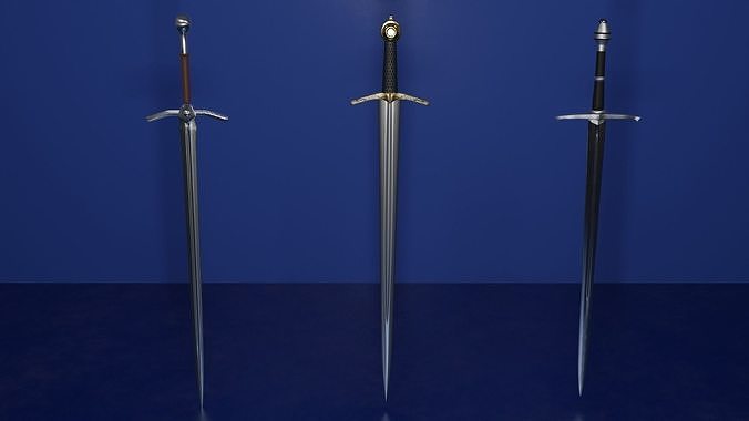 3D model Swords pack VR / AR / low-poly | CGTrader