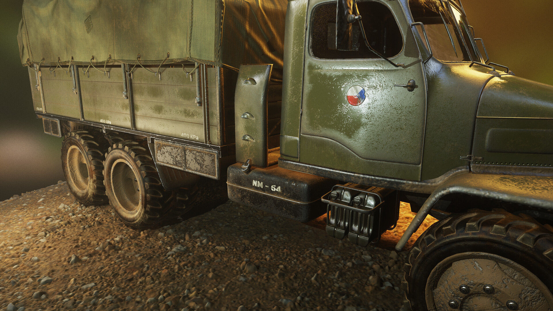 Game Ready Praga V3S 3D model | CGTrader